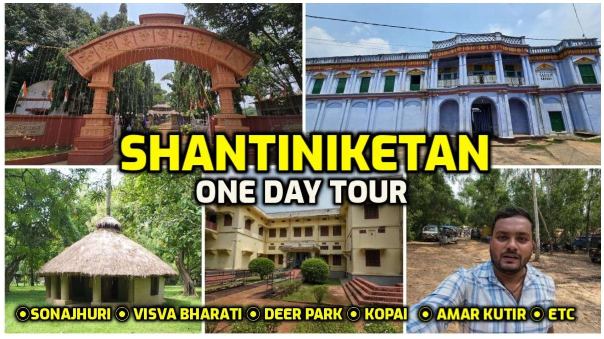 One Day Shantiniketan Tour | Toto Fare, Hotel Cost, and All Tourist ...